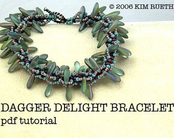 Dagger bead pattern | Etsy