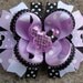Halloween Hair Bow Loopy Flower Hair Bow