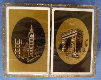 Popular items for vintage playing cards on Etsy