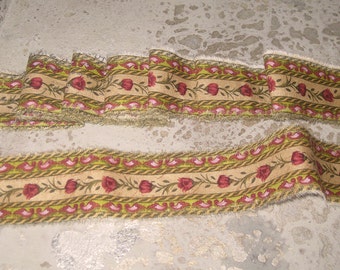 French Inspired Ribbon Distressed Ribbon by VintageParisMarket