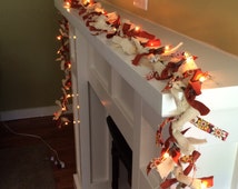 Popular items for lit garland on Etsy