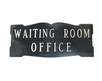 Waiting room sign | Etsy