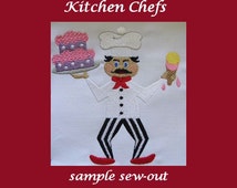 Popular items for chef embroidery on Etsy