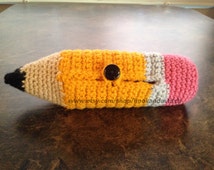 Popular items for crochet pencil case on Etsy