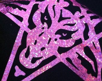 Pink baphomet | Etsy