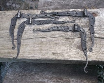 Unique hand forged hardware related items | Etsy