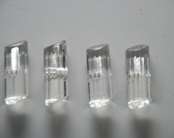 Popular items for clear glass buttons on Etsy