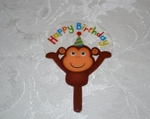Popular items for monkey topper on Etsy