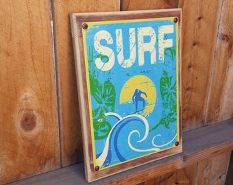 Surf sign | Etsy