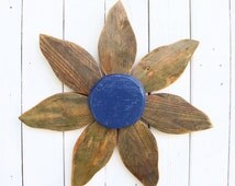 Popular items for wood flower wreath on Etsy