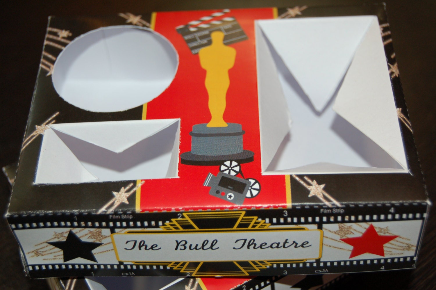 Printable by you Movie / Cinema Theme Party Food Lunch Box