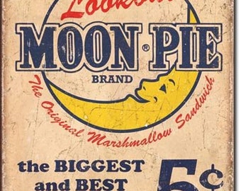 Popular items for moon pie on Etsy