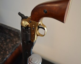 Pistol Revolver Beer Tap Handle - Replica Gun