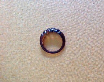Popular items for tortoise shell rings on Etsy