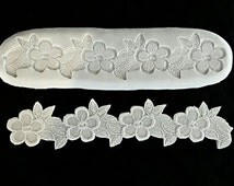Popular items for fondant lace mold on Etsy