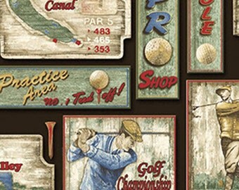 Golf course fabric | Etsy