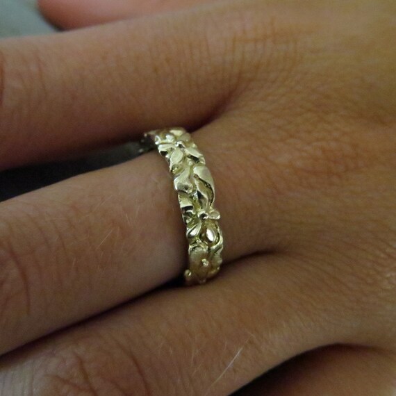 Solid Gold Ring Gold Woman Ring 14k Gold by malkaravinajewelry