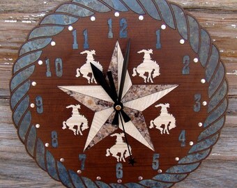 Popular items for western clocks on Etsy