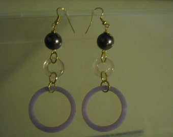 Popular items for plastic hoop earrings on Etsy