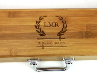Personalized bbq set | Etsy