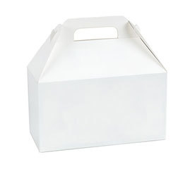 20 Large White Gable Boxes Gable Gift Box Party Favor Box 9
