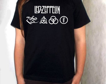 Popular items for t shirt led zeppelin on Etsy