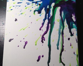 Popular items for splatter art on Etsy