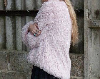 Popular items for fluffy jacket on Etsy