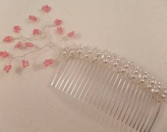 Popular items for beaded hair comb on Etsy