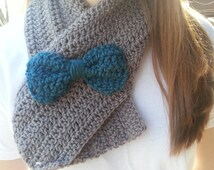 Popular items for bow scarf on Etsy