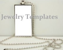 Popular items for pendant template on Etsy