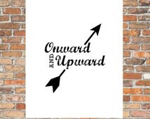 Popular items for onward and upward on Etsy