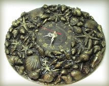 Popular items for seashell clock on Etsy