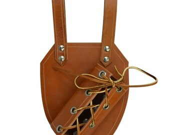 Dual LARP Sword Back Harness Double Sword Holder DK1055