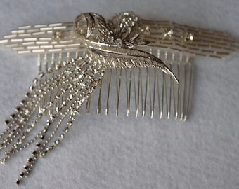 Popular items for beaded bridal comb on Etsy