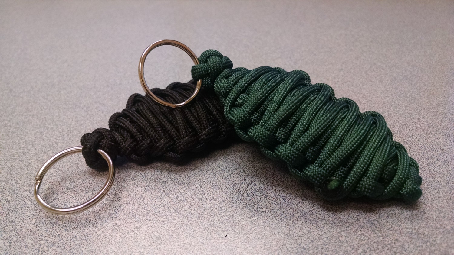 Custom Grenade Paracord Survival Keychain by CZParacordDesigns