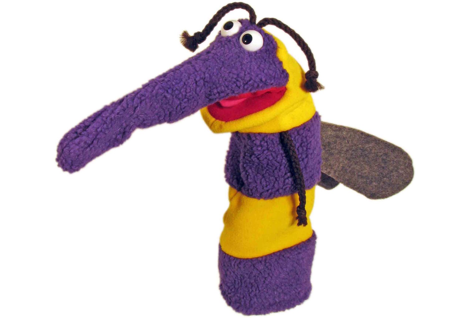 Mosquito hand Puppet by DiaboloPuppet on Etsy