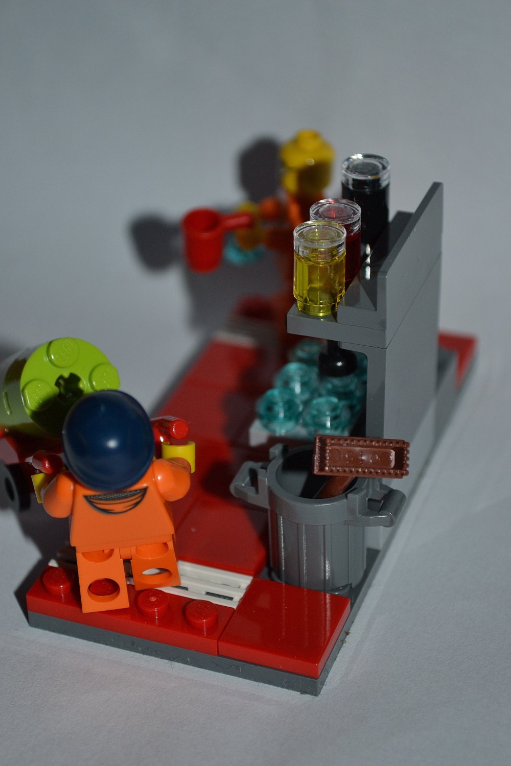 Custom Lego Breaking Bad Mini Lab Scene With Minifigures