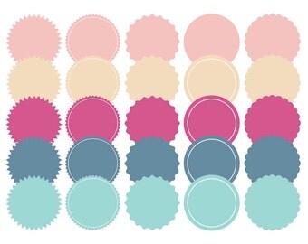 Label Clip Art, Label Clipart, Tag Clipart, Digital Tag Clipart, Card ...