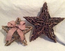 Popular items for grapevine stars on Etsy