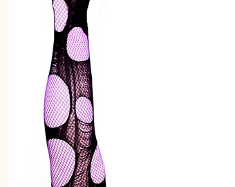 Accessorize Agoraphobix double layered tattered & torn tights