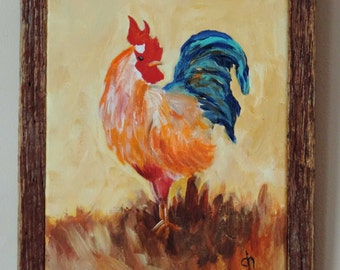 Abstract chicken | Etsy