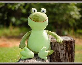 Unique frog plush related items | Etsy