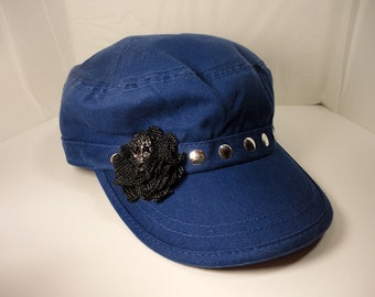 Navy cadet hat | Etsy