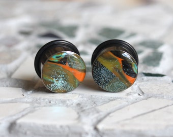 5/8" Ear Plugs, 16mm Ear Gauges, Clay Gauges, Clay Plugs, Single Flare ...