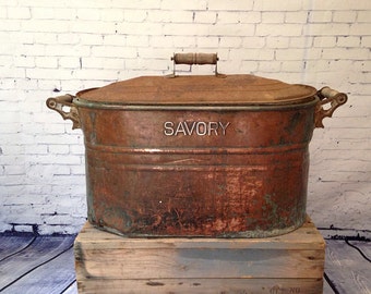 Popular items for copper boiler on Etsy