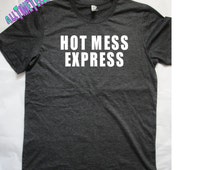 Popular items for hot mess shirt on Etsy
