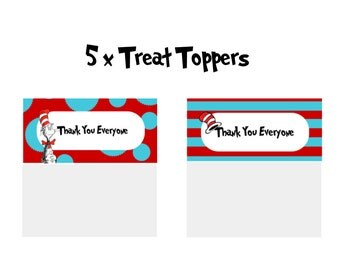 Popular items for dr seuss topper on Etsy