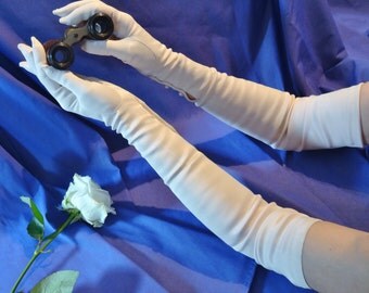Popular items for vintage opera gloves on Etsy