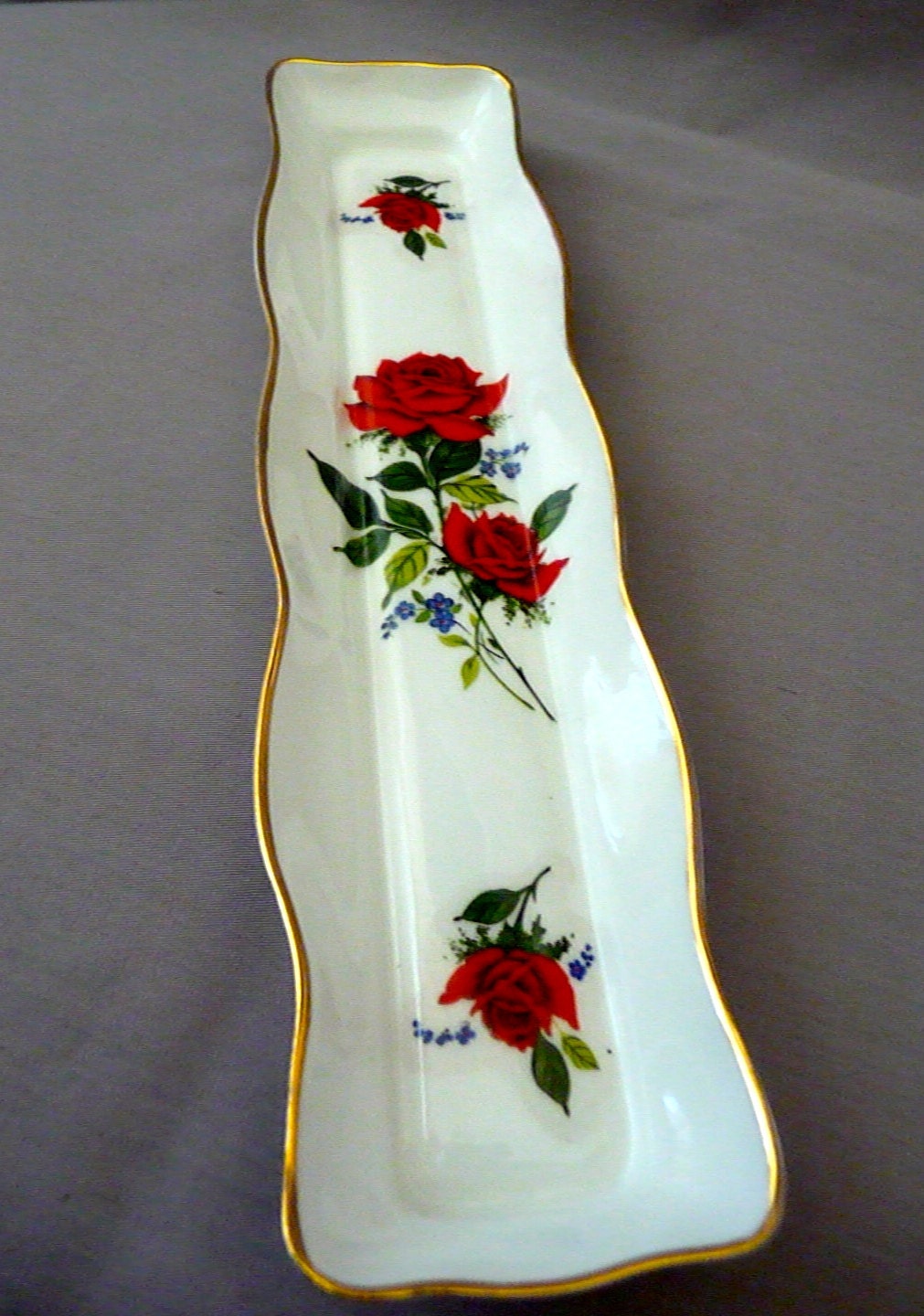 Red Rose Fine Bone China Dish – Haute Juice